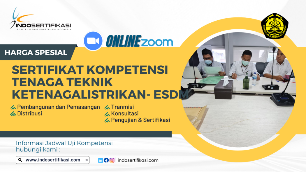 Sertifikat Kompetensi Tenaga Teknik Listrik (SKTK) - INDOSERTIFIKASI